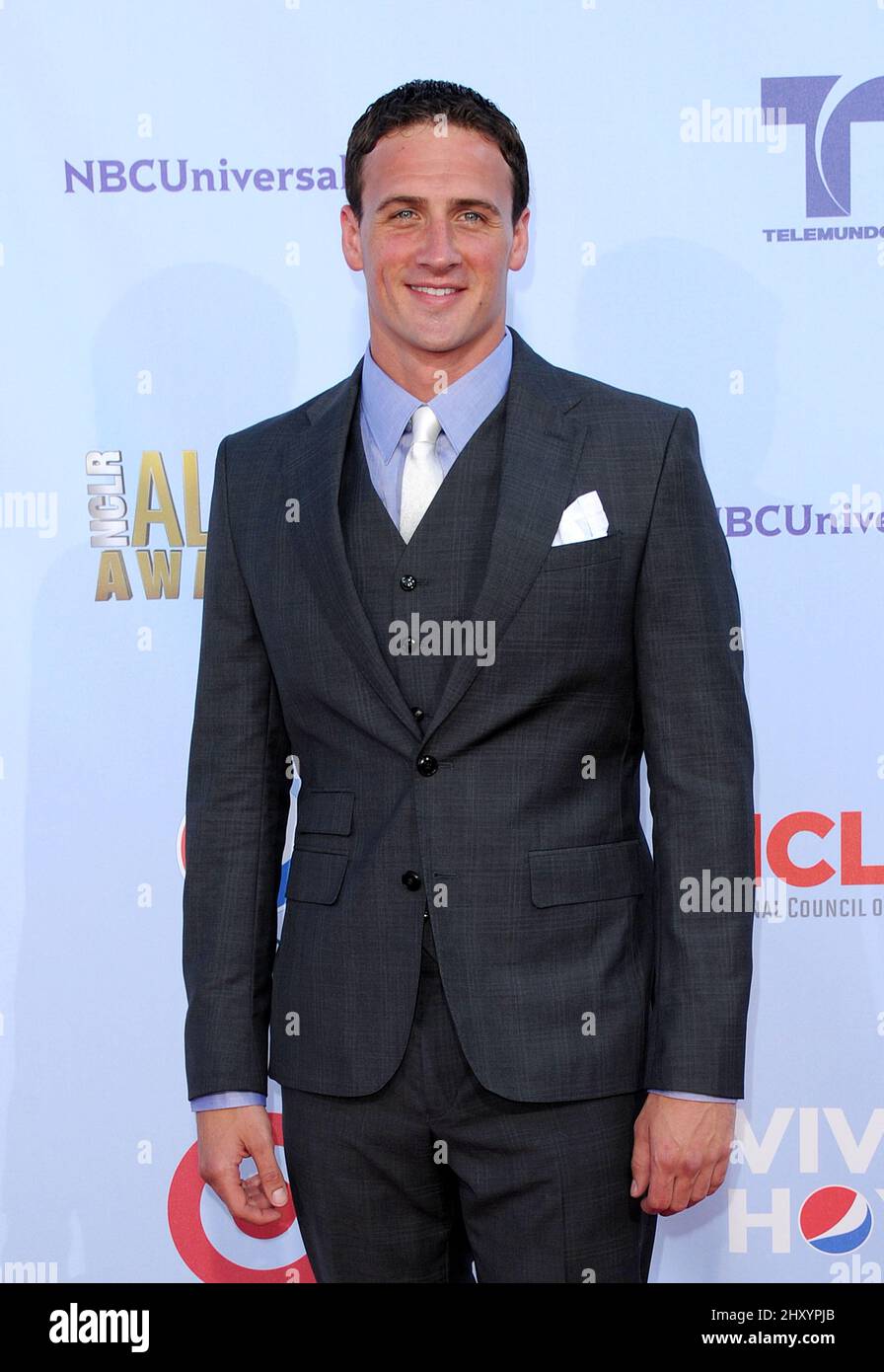 Ryan Lochte attends the 2012 NCLR ALMA Awards held at the Pasadena ...