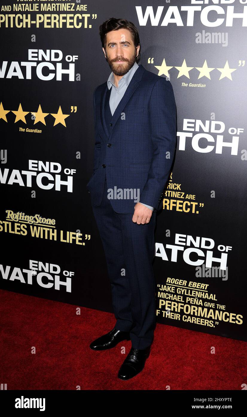 Jake Gyllenhaal attending the End Of Watch premiere in Los Angeles ...