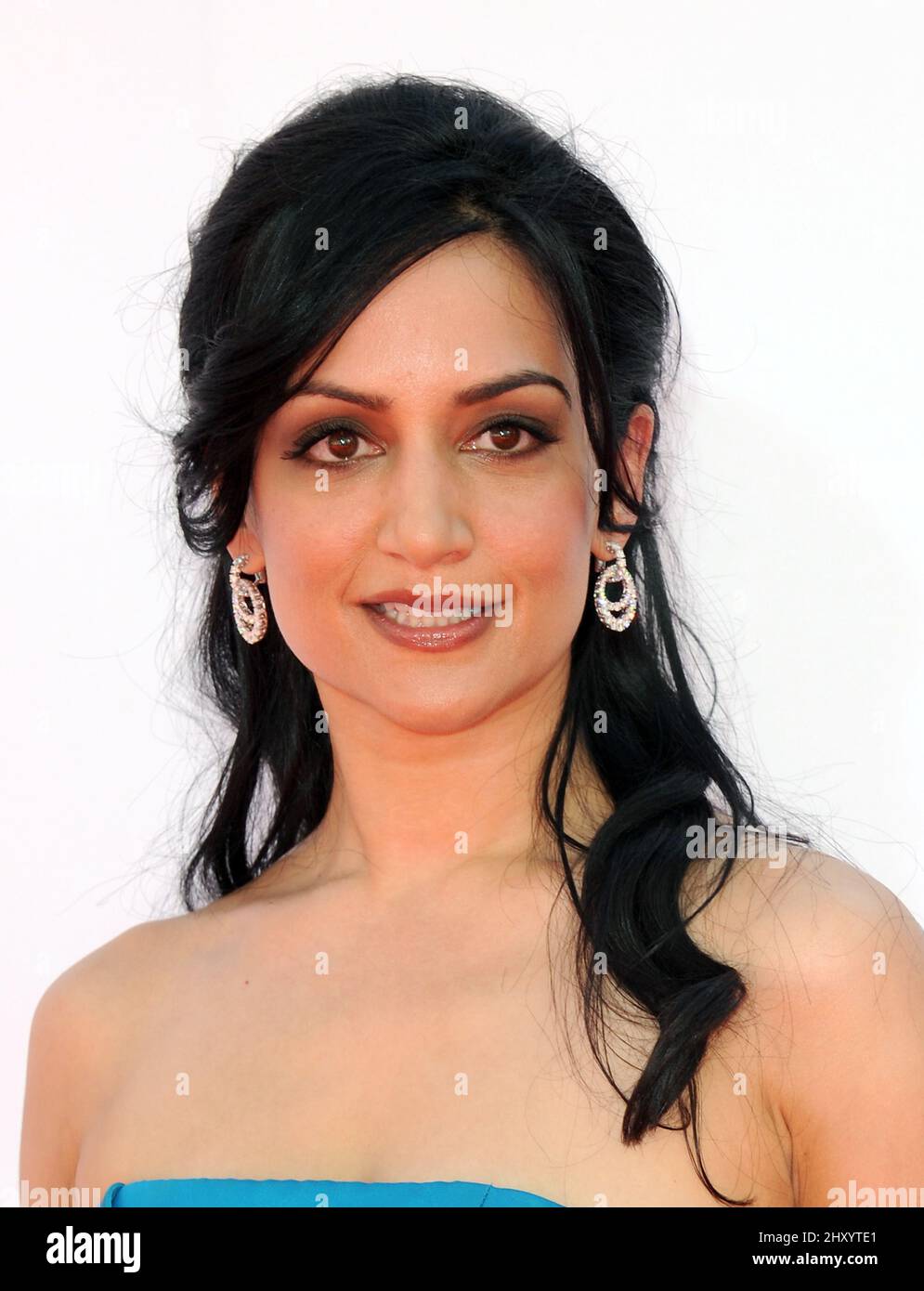 Archie Panjabi attends the 64th Primetime Emmy Awards held at the Nokia ...