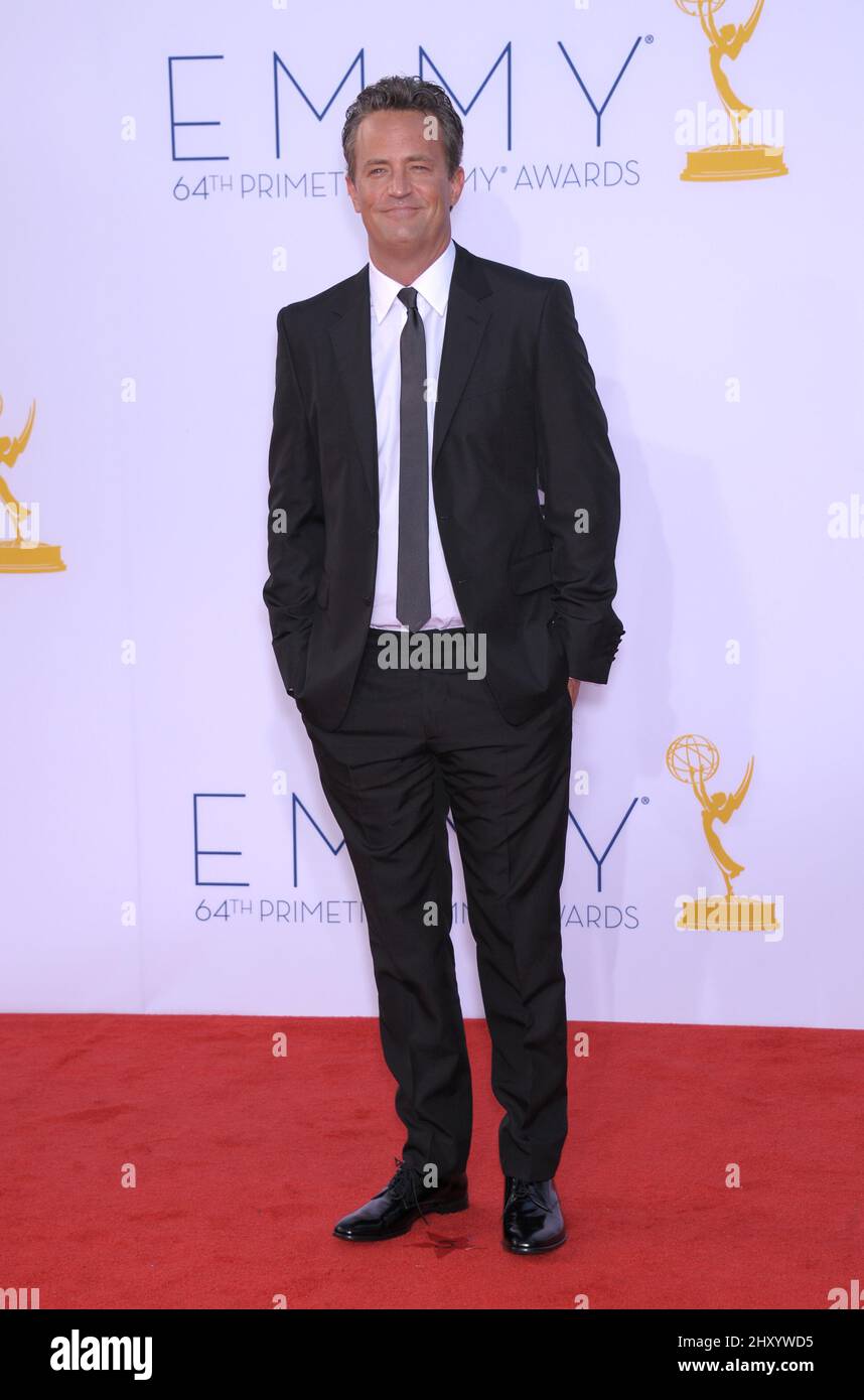Matthew Perry attends the 64th Primetime Emmy Awards held at the Nokia ...