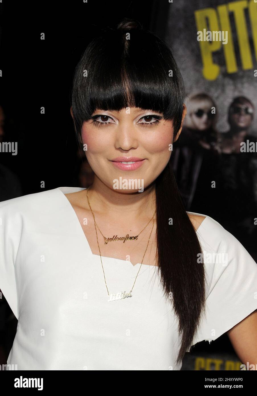 Hana Mae Lee attending the "Pitch Perfect" held at the ArcLight Theatre ...