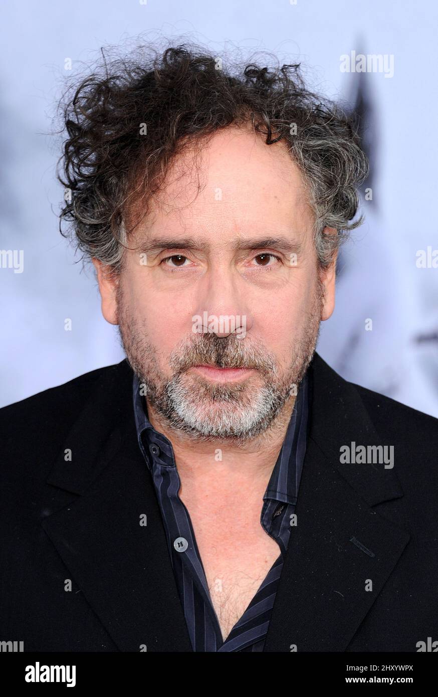 Tim Burton attends the "Frankenweenie" premiere held at the El Capitan ...