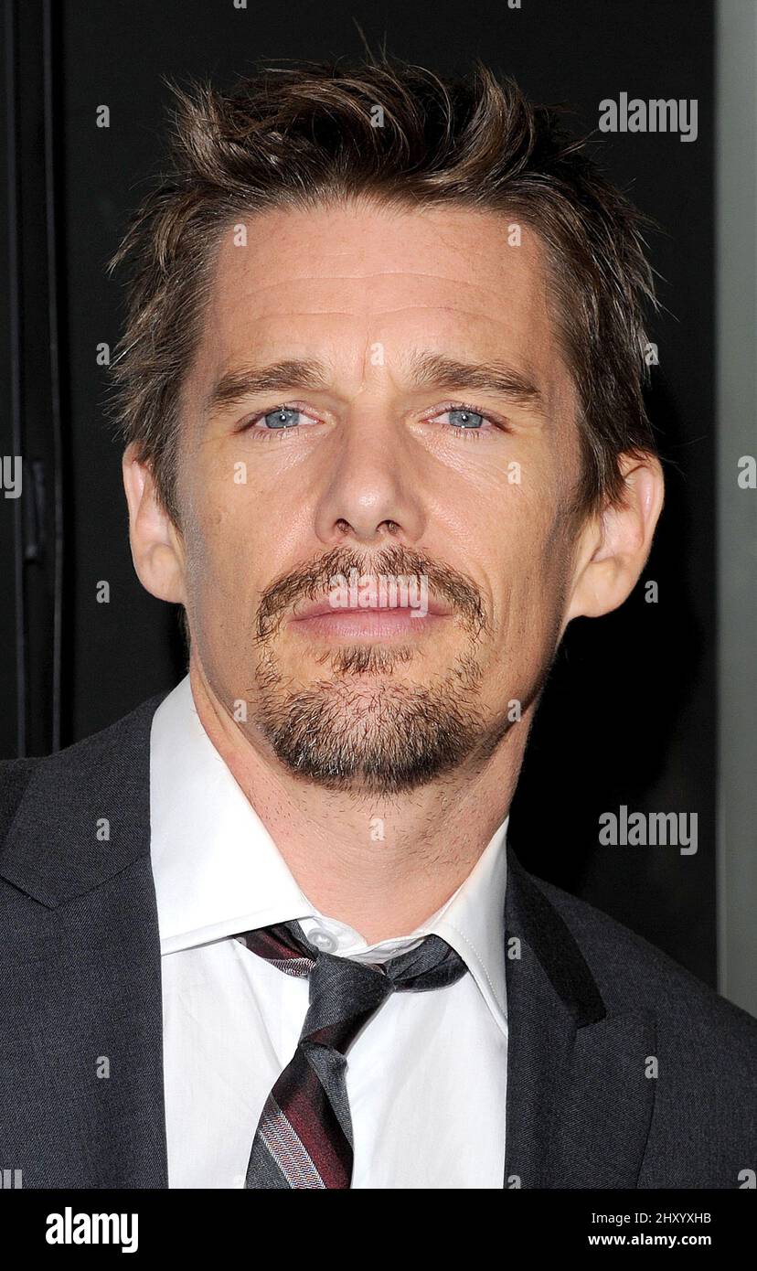 Ethan Hawke attending the premiere of 'Sinister' in Los Angeles Stock ...