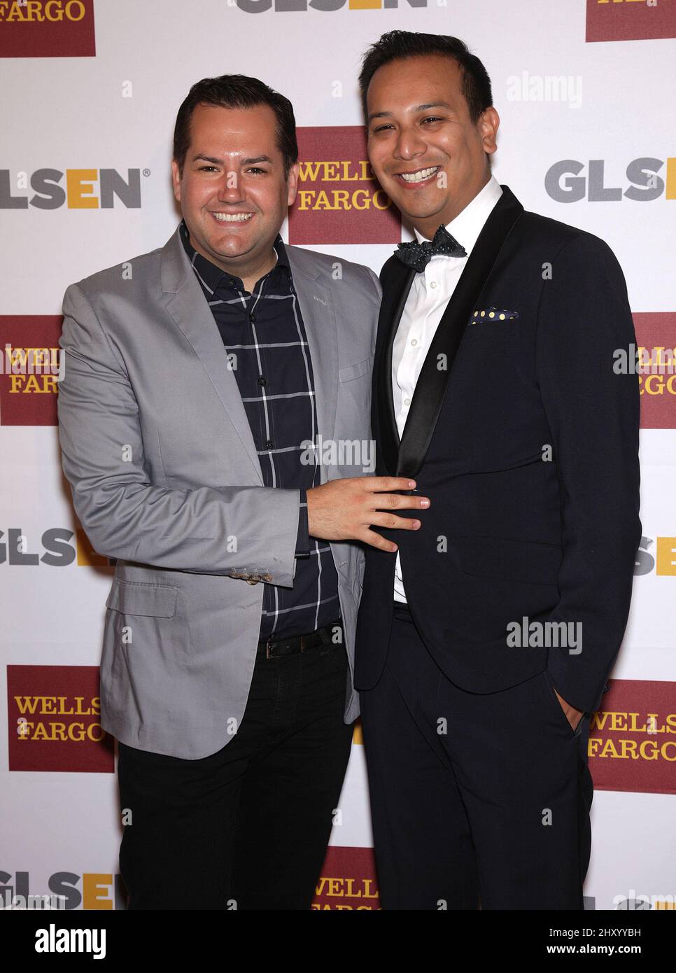 Ross Matthews & Date attending the 8th Annual GLSEN Respect Awards at ...