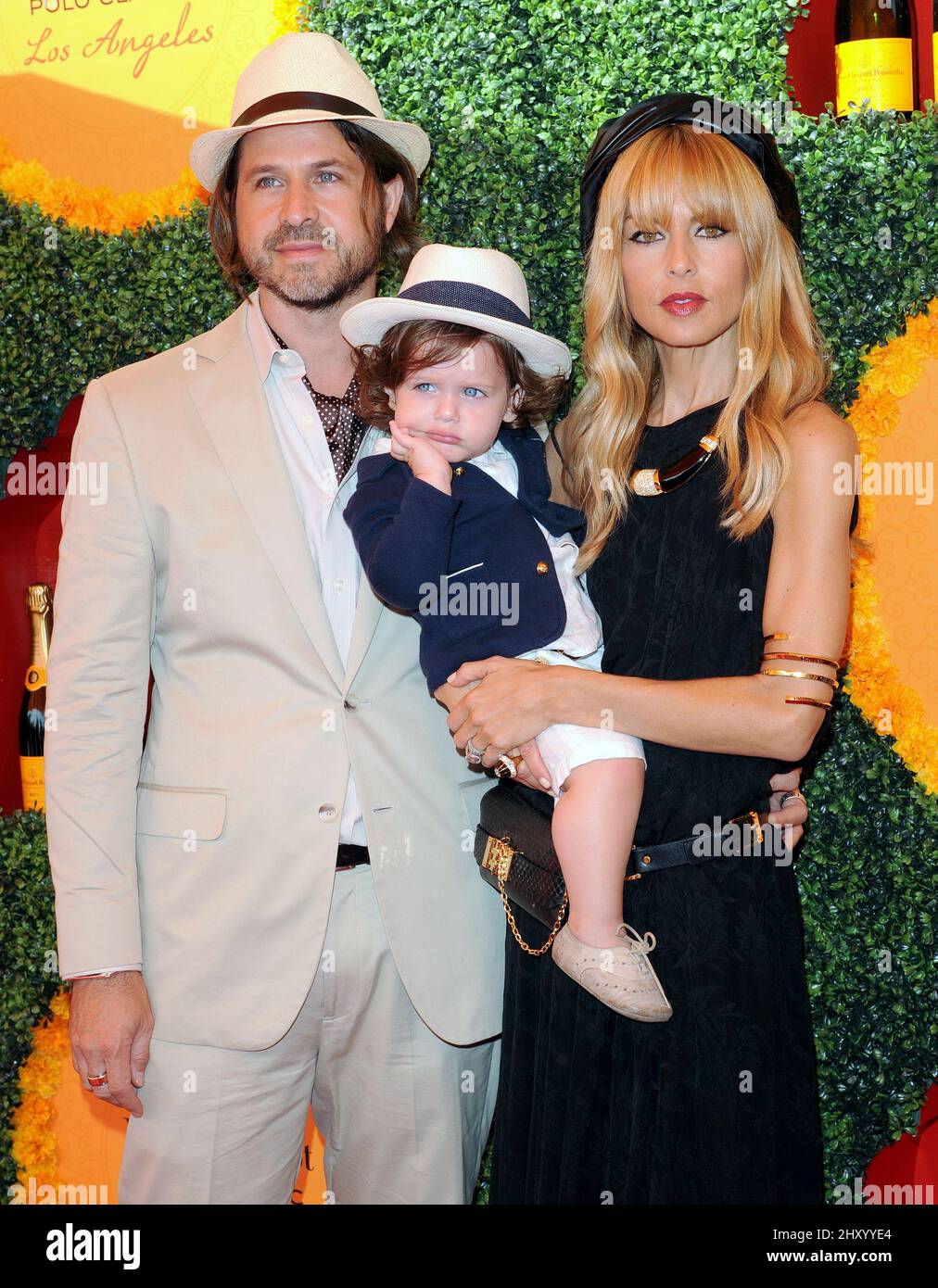 Rachel Zoe and Rodger Berman attending the 2012 Veuve Clicquot Polo ...