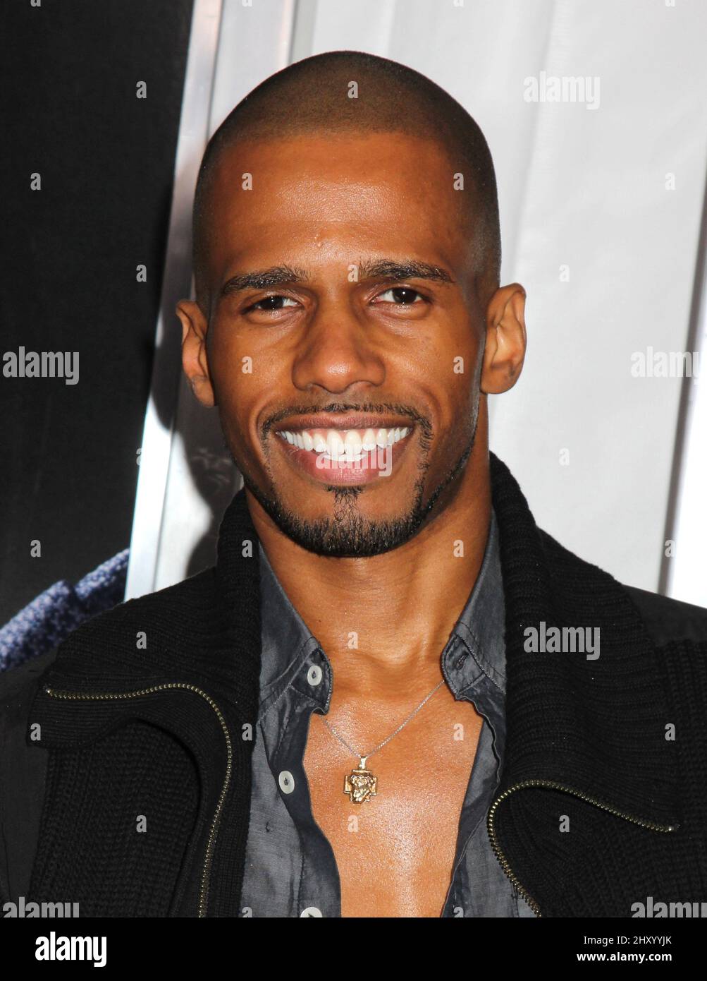 Eric West attending the "Here Comes The Boom" premiere held at the AMC ...