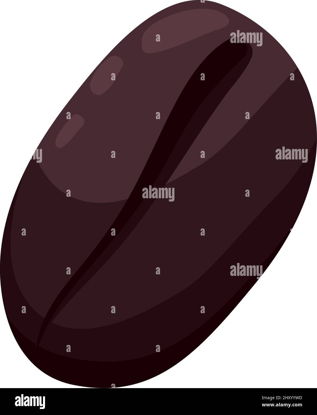 flat coffee bean design Stock Vector Image & Art - Alamy