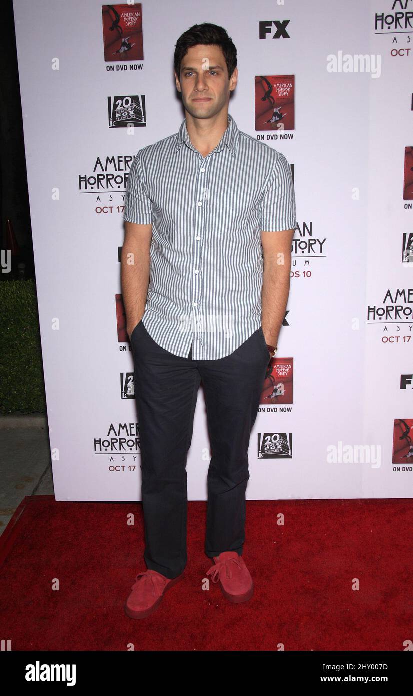 Justin Bartha attending the premiere of "American Horror Story: Asylum ...