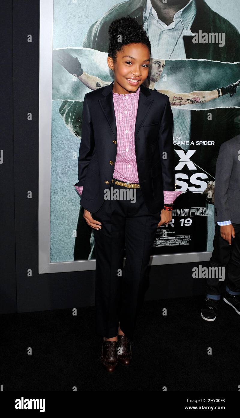 Yara Shahidi attending the "Alex Cross" Los Angeles Premiere in ...