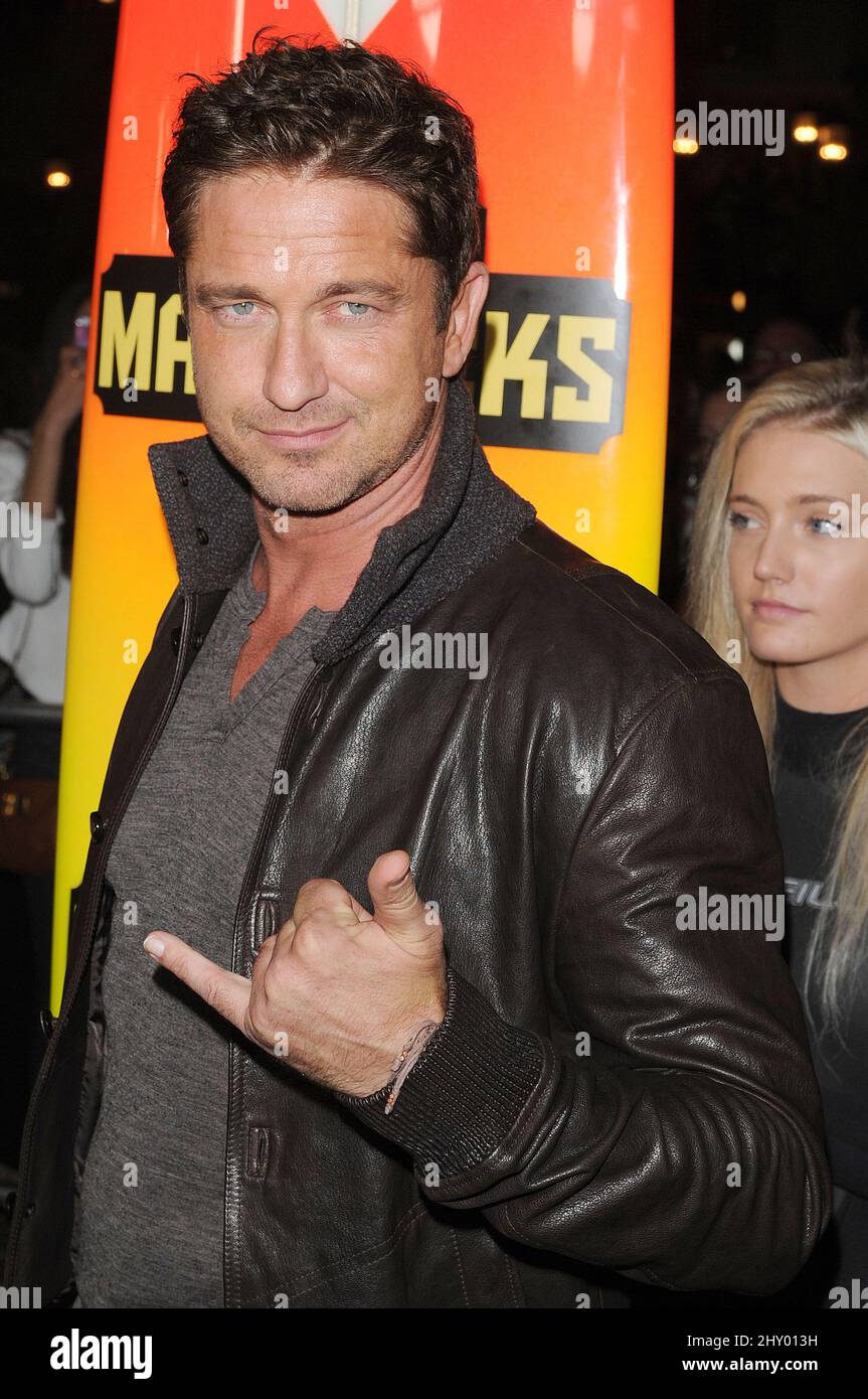 Gerard Butler "Chasing Mavericks" - Los Angeles Premiere held at the ...