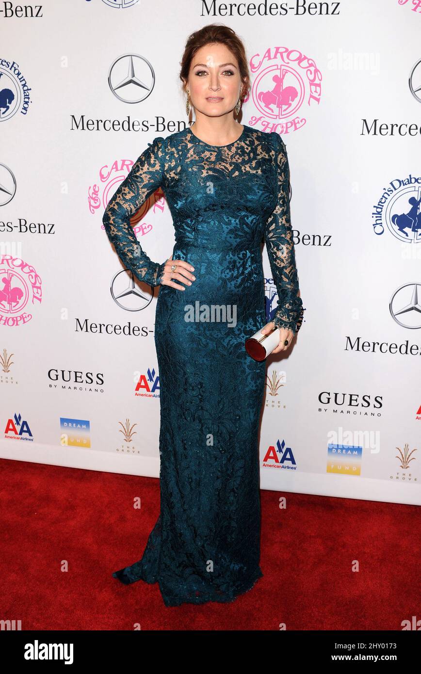 Sasha Alexander attending the 2012 Carousel of Hope Gala held at the ...