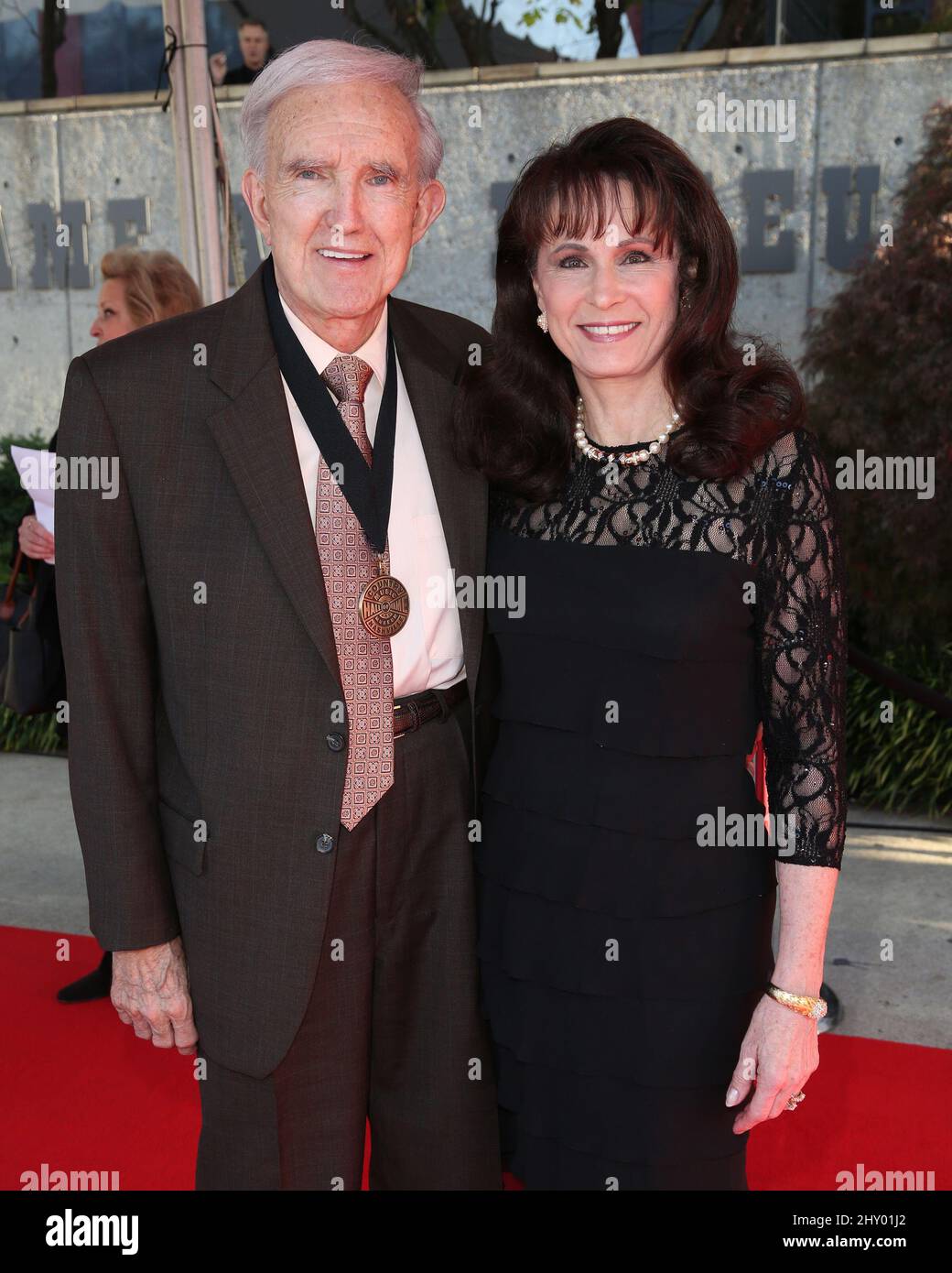 Ralph Emery and Joy Emery during the Country Music Hall of Fame ...