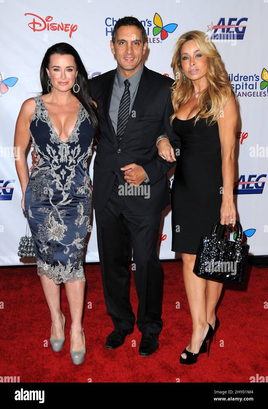 Kyle Richards, Mauricio Umansky and Faye Resnick during the Children's ...