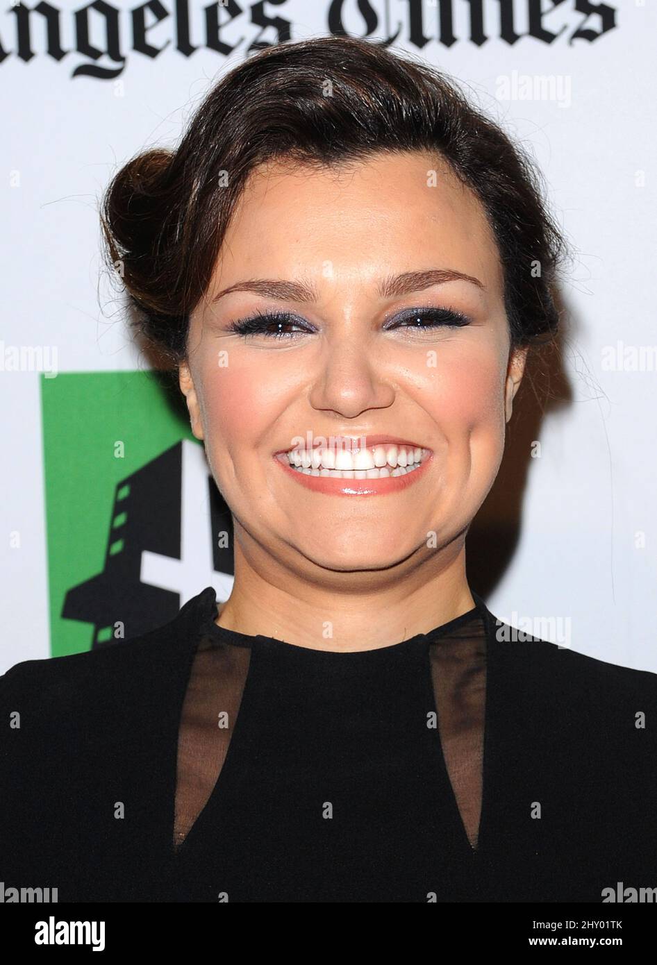 Samantha Barks attending the 16th Annual Hollywood Film Awards Gala ...