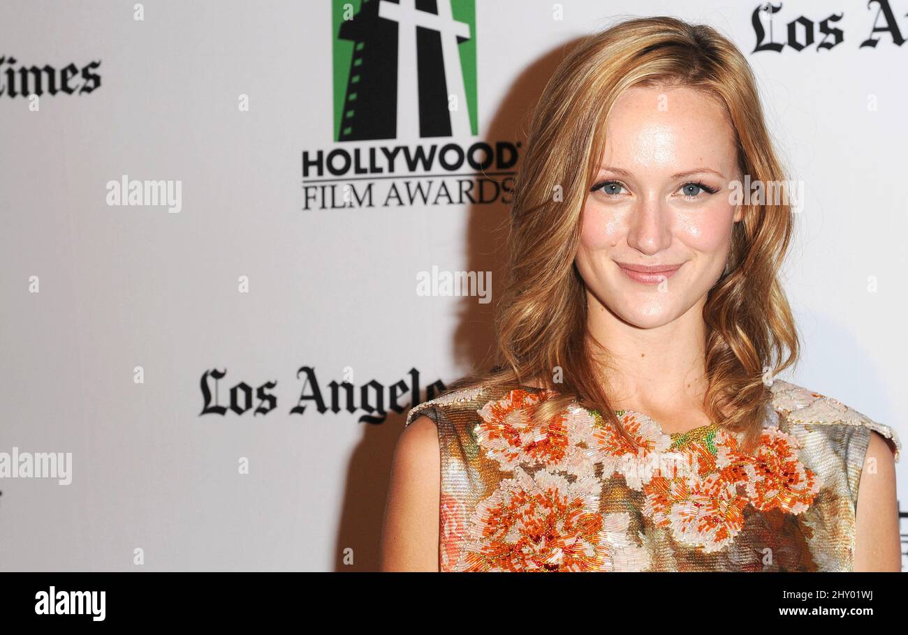 Kerry Bishe attending the 16th Annual Hollywood Film Awards Gala held at the Beverly Hilton ...