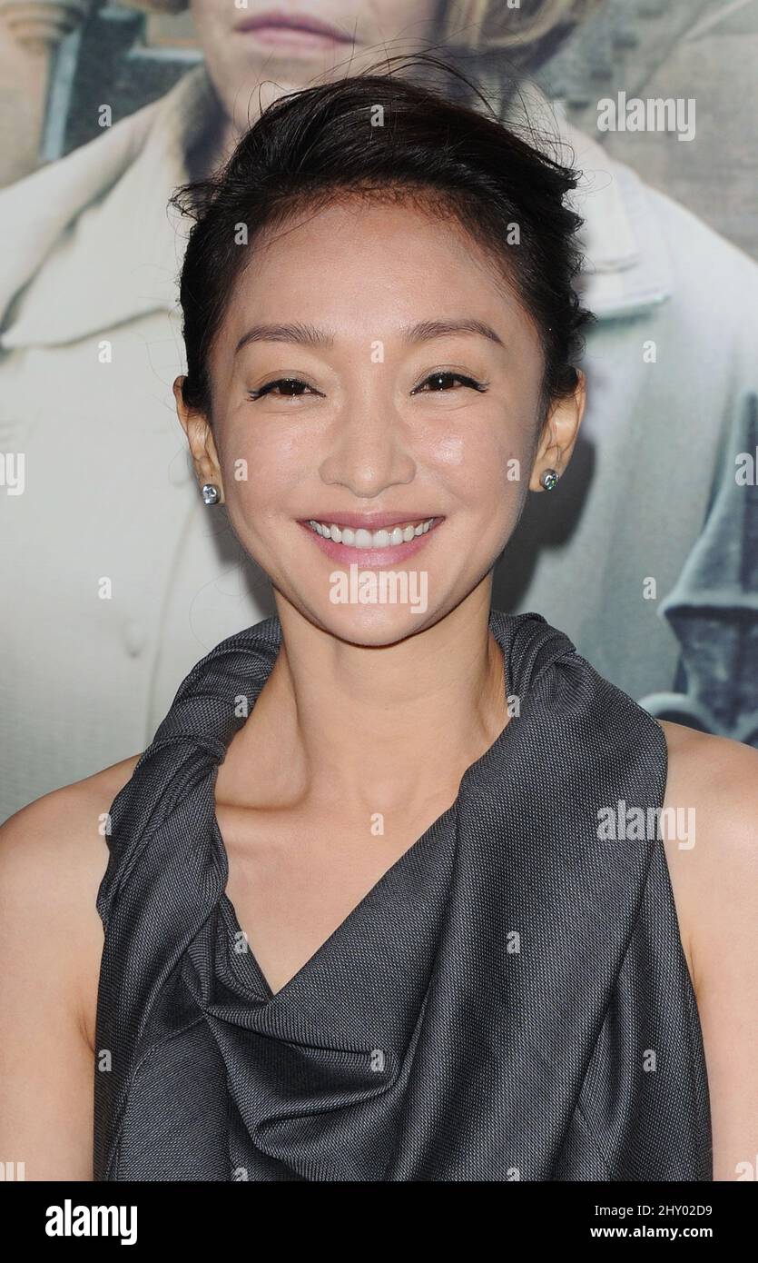 Xun Zhou attending the "Cloud Atlas" premiere held at Grauman's Chinese ...