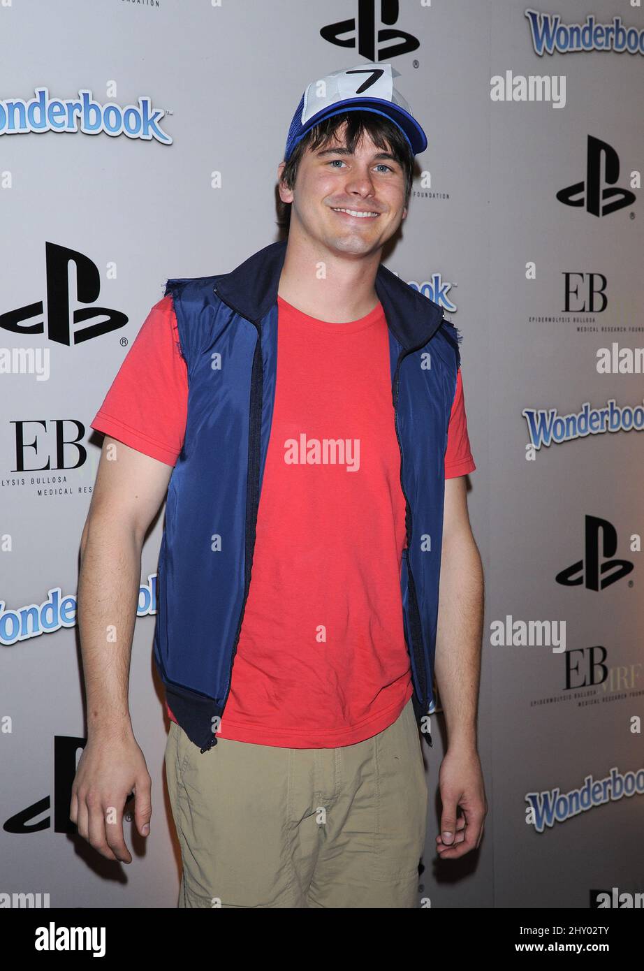 Jason Ritter attending PlayStation's Wonderbook Halloween Party held at ...