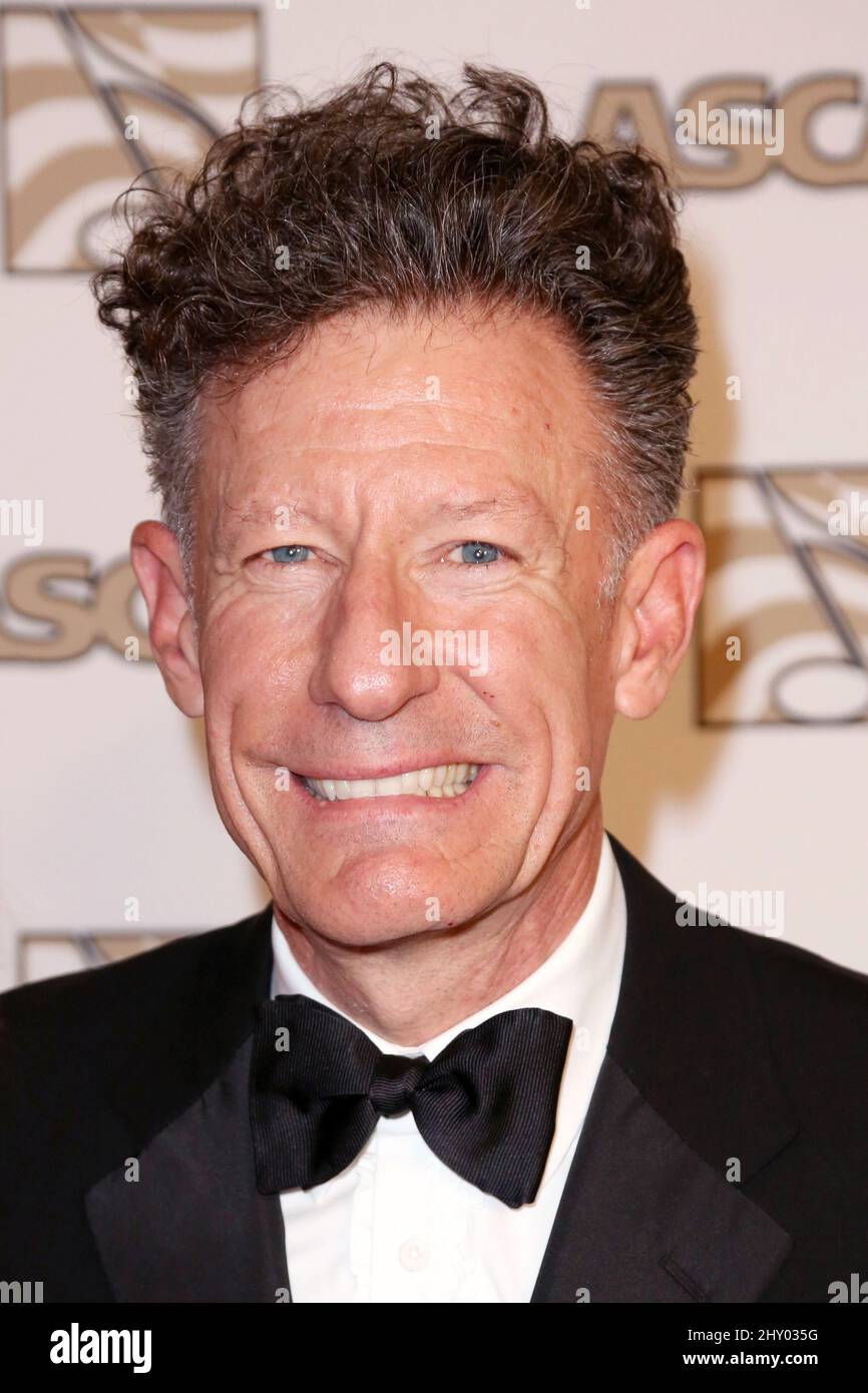 Lyle Lovett arriving at the 50th Annual ASCAP Country Music Awards in ...