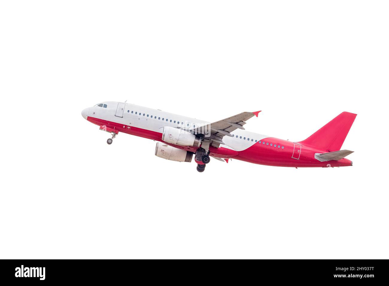 Business transport taking off plane Cut Out Stock Images & Pictures - Alamy