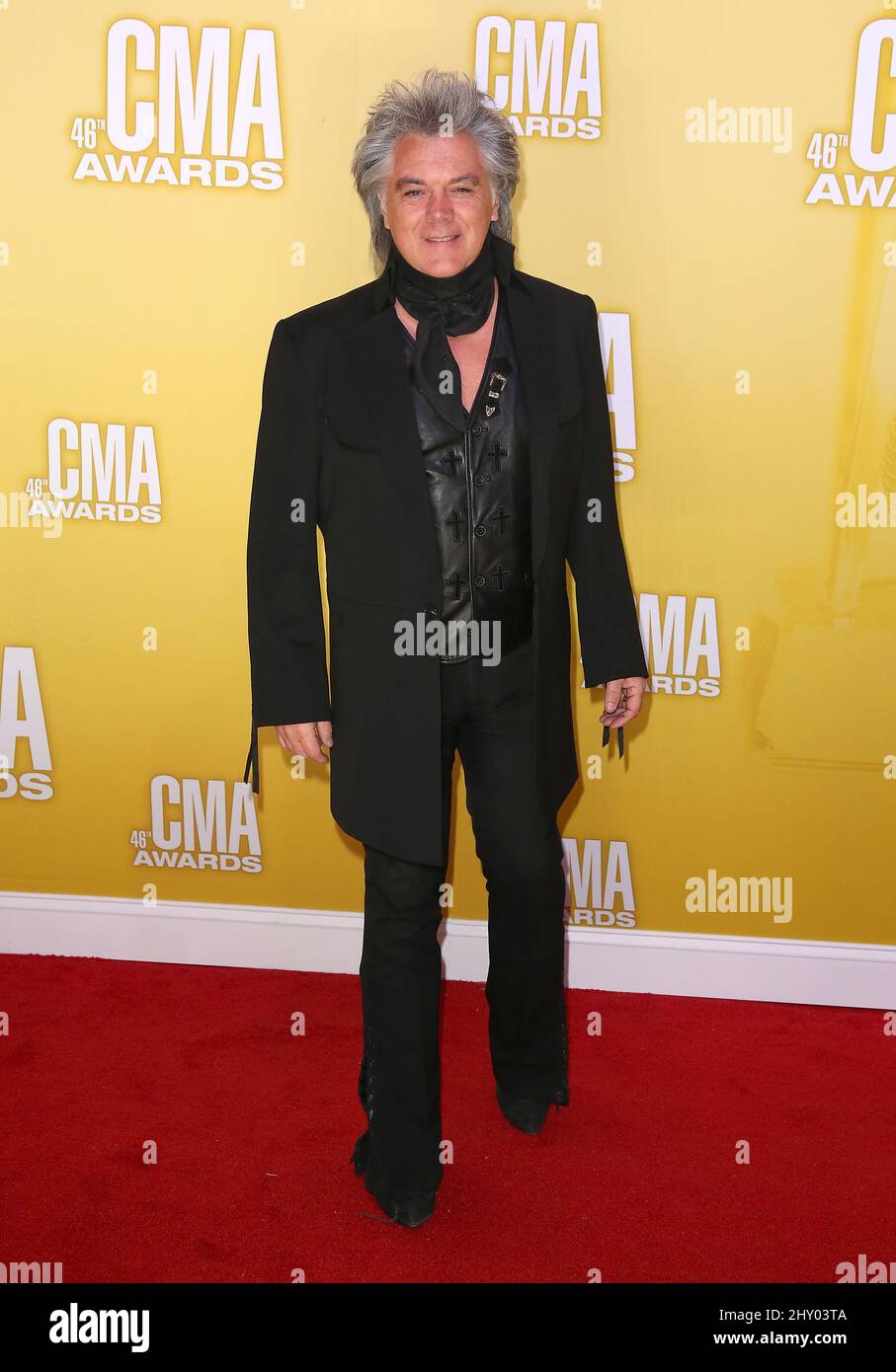 Marty Stuart arriving at the 46th Annual Country Music Awards in ...
