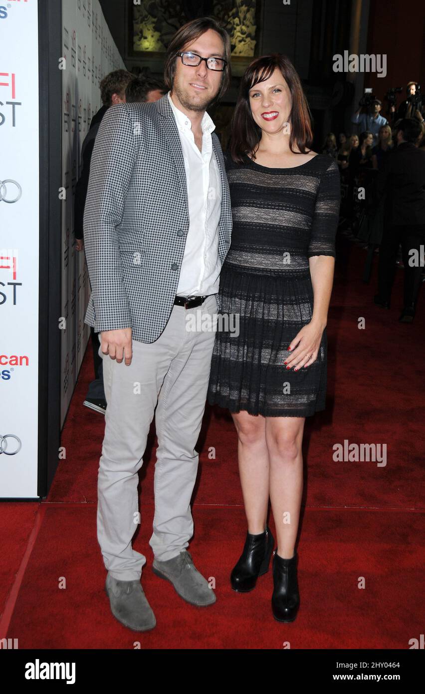 Sarah Burns, Timm Sharp attending the "Holy Motors" Special Screening ...