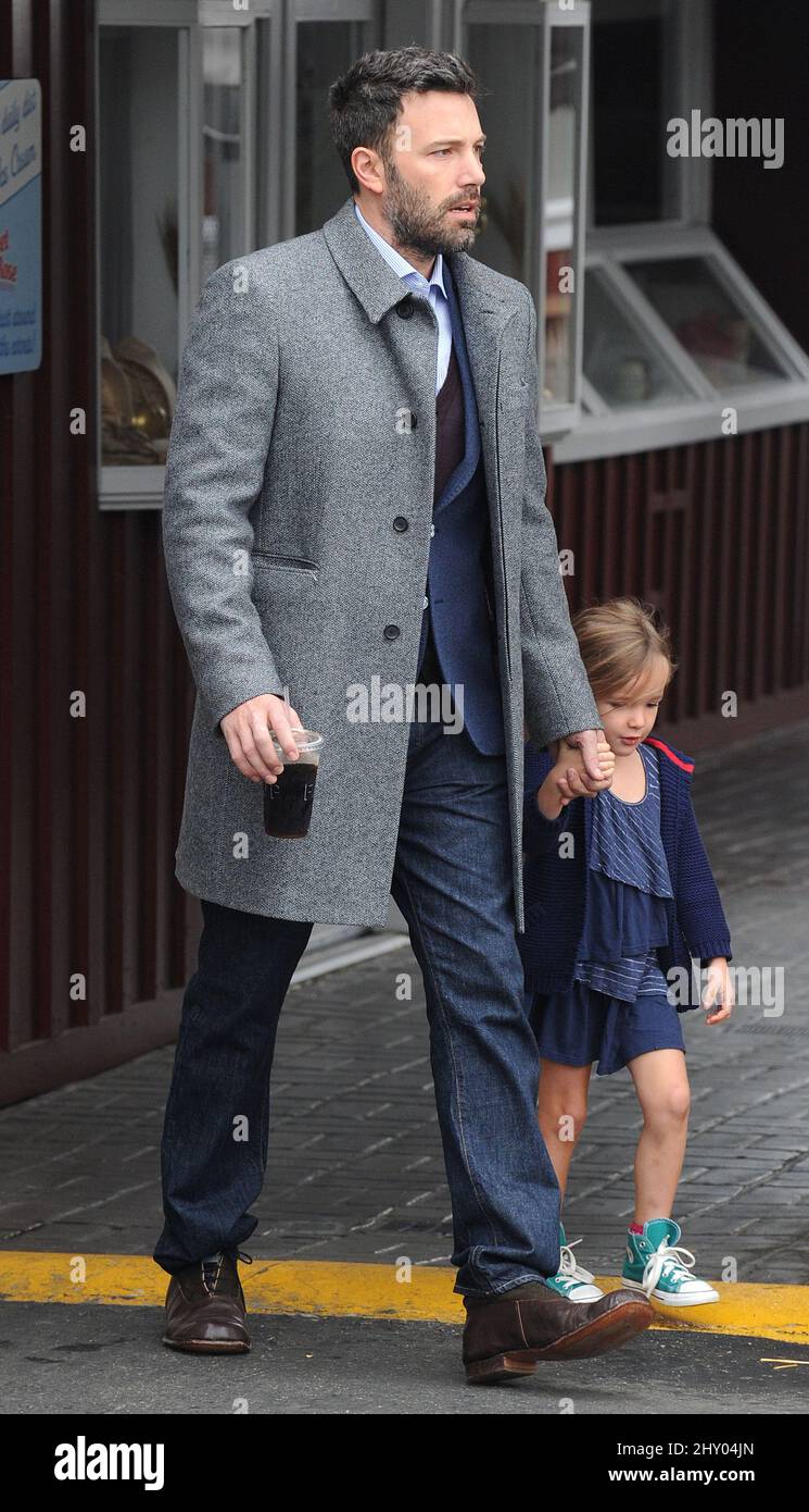 Ben Affleck and his daughter Seraphina seen walking around Santa Monica ...