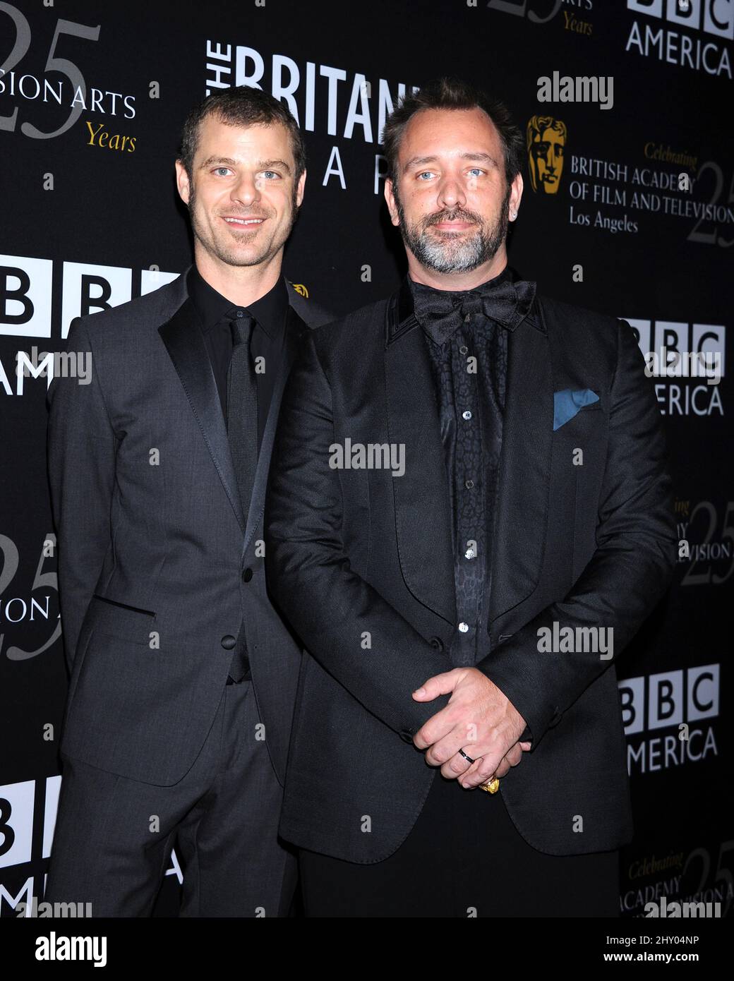 Matt Stone, Trey Parker attending the 2012 Britannia Awards held at the ...