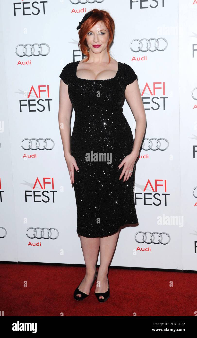 Christina Hendricks attending the "Ginger & Rosa" Special Screening ...