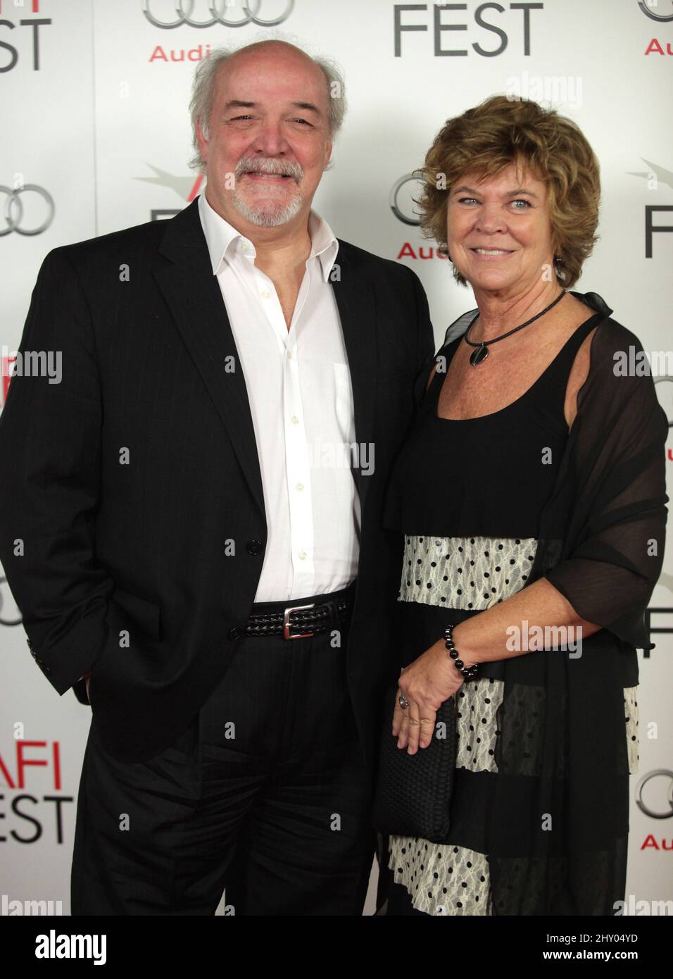 Michael Shiflett & Wife attends the premiere of "Lincoln" at the ...