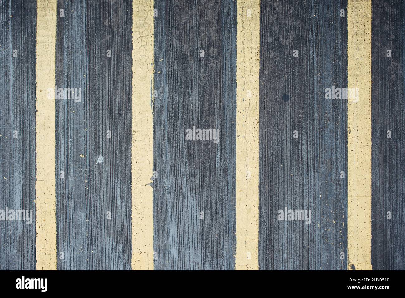 Lines on the road Pedestrian pathway Road marking straight lines Stock ...