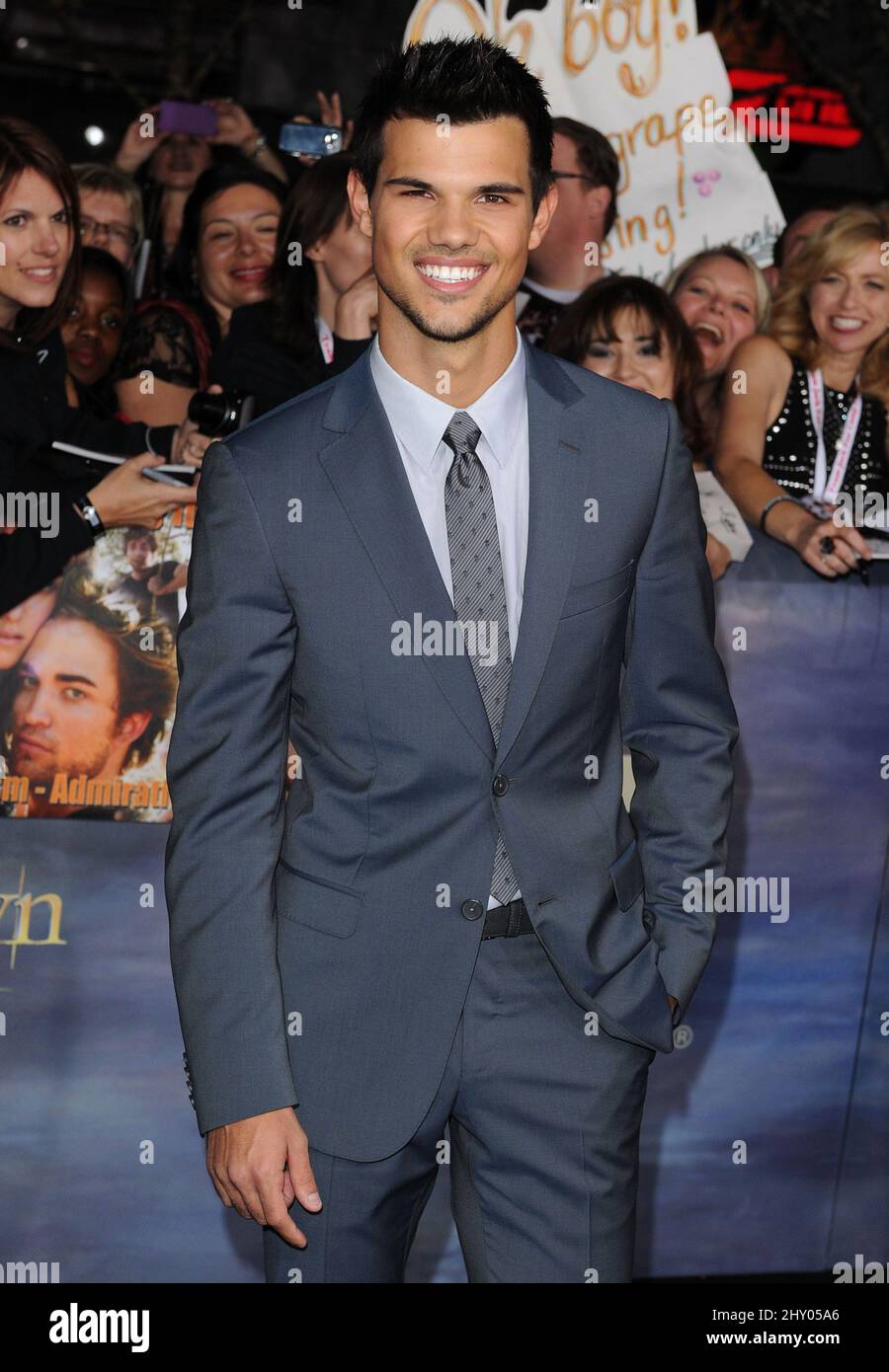 Taylor Lautner attending "The Twilight Saga: Breaking Dawn - Part 2 ...