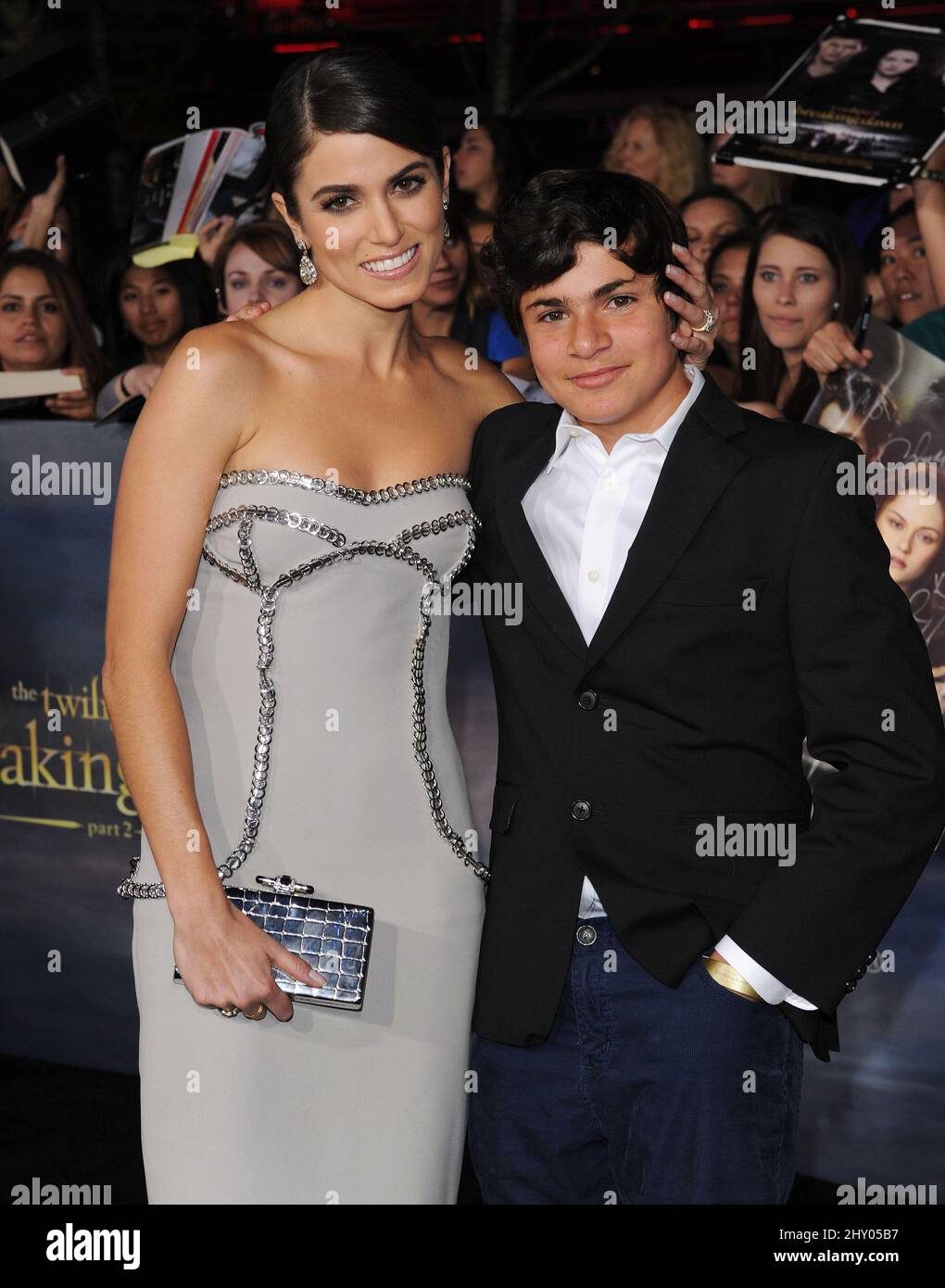 Nikki Reed and her brother attending "The Twilight Saga: Breaking Dawn ...