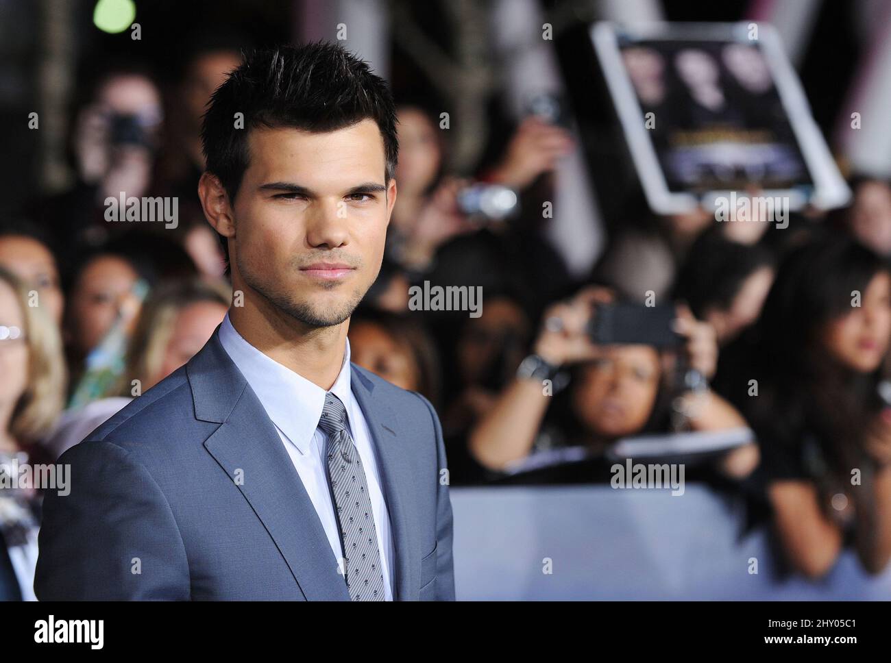 Taylor Lautner attending "The Twilight Saga: Breaking Dawn - Part 2 ...