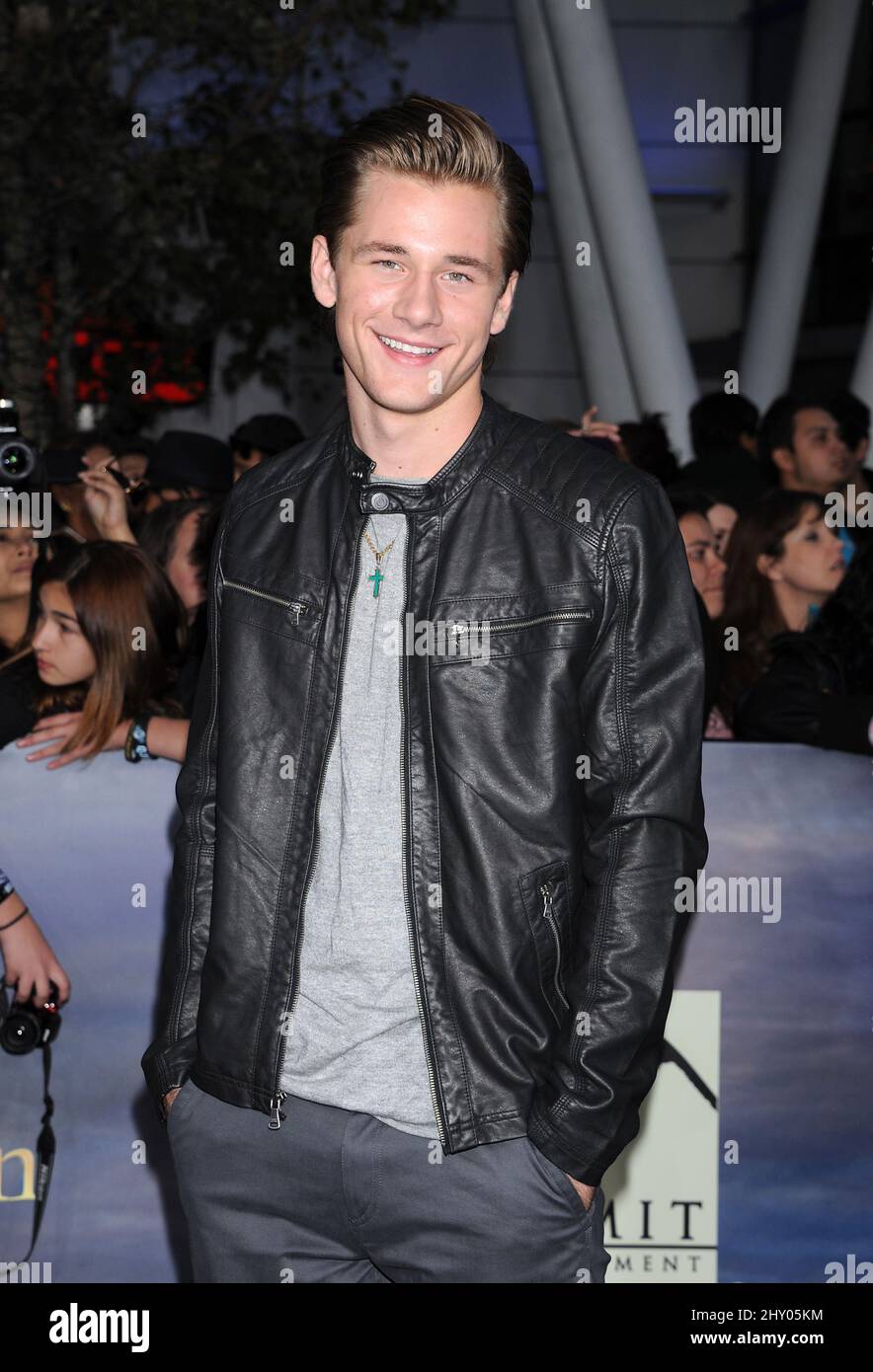 Luke Benward attending "The Twilight Saga: Breaking Dawn - Part 2 ...
