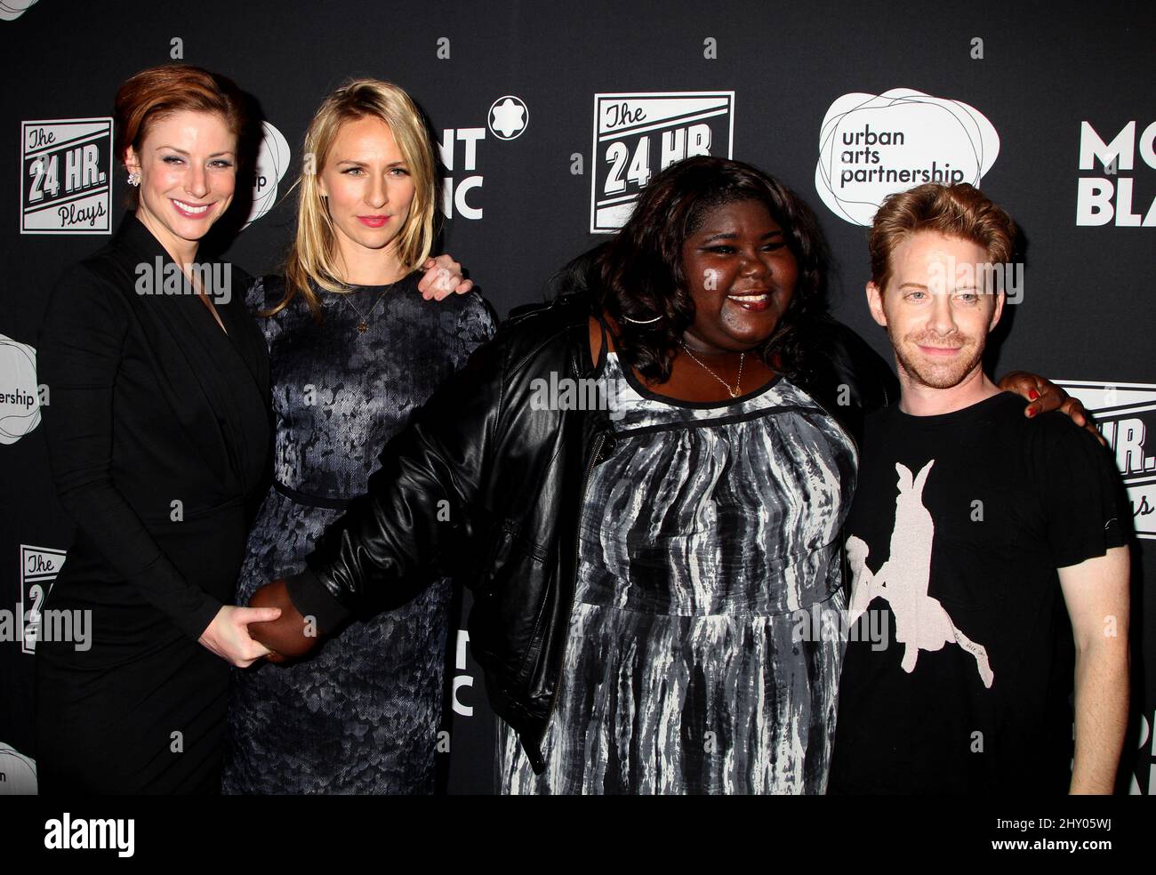 Diane Neal, Mickey Summer, Gabourey Sidibe and Seth Green attending the ...