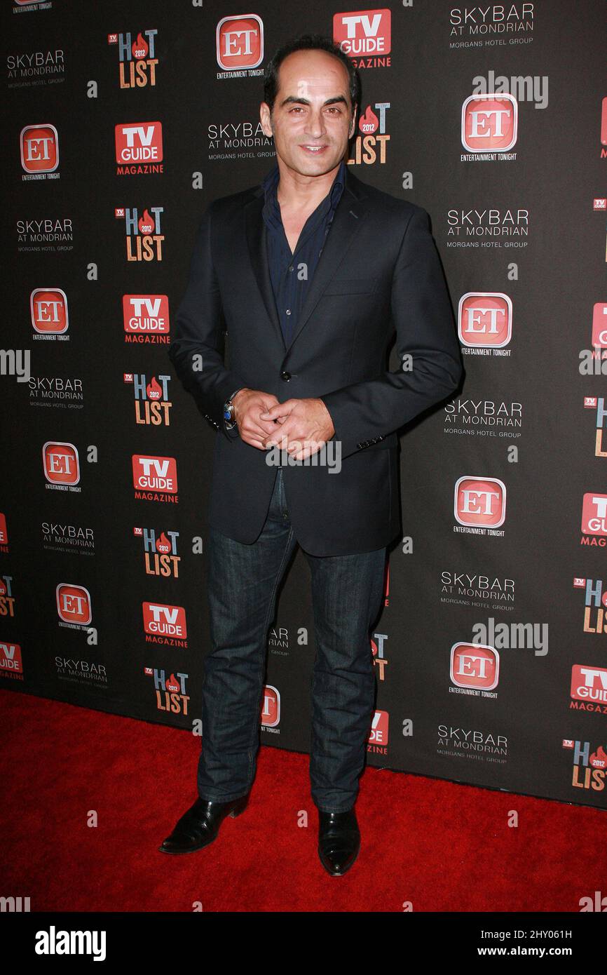 Navid Negahban at TV Guide Magazine's 2012 Hot List Party held at ...