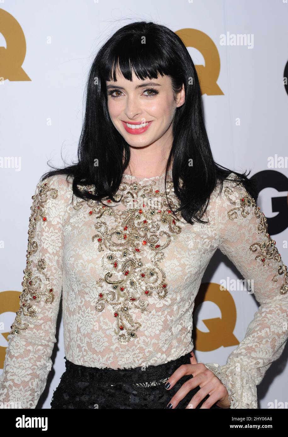 Krysten Ritter attending the 2012 GQ Man of the Year party in Beverly ...