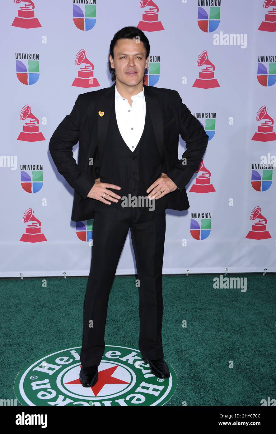 Pedro Fernandez attends the 13th Annual Latin Grammy Awards held at the ...