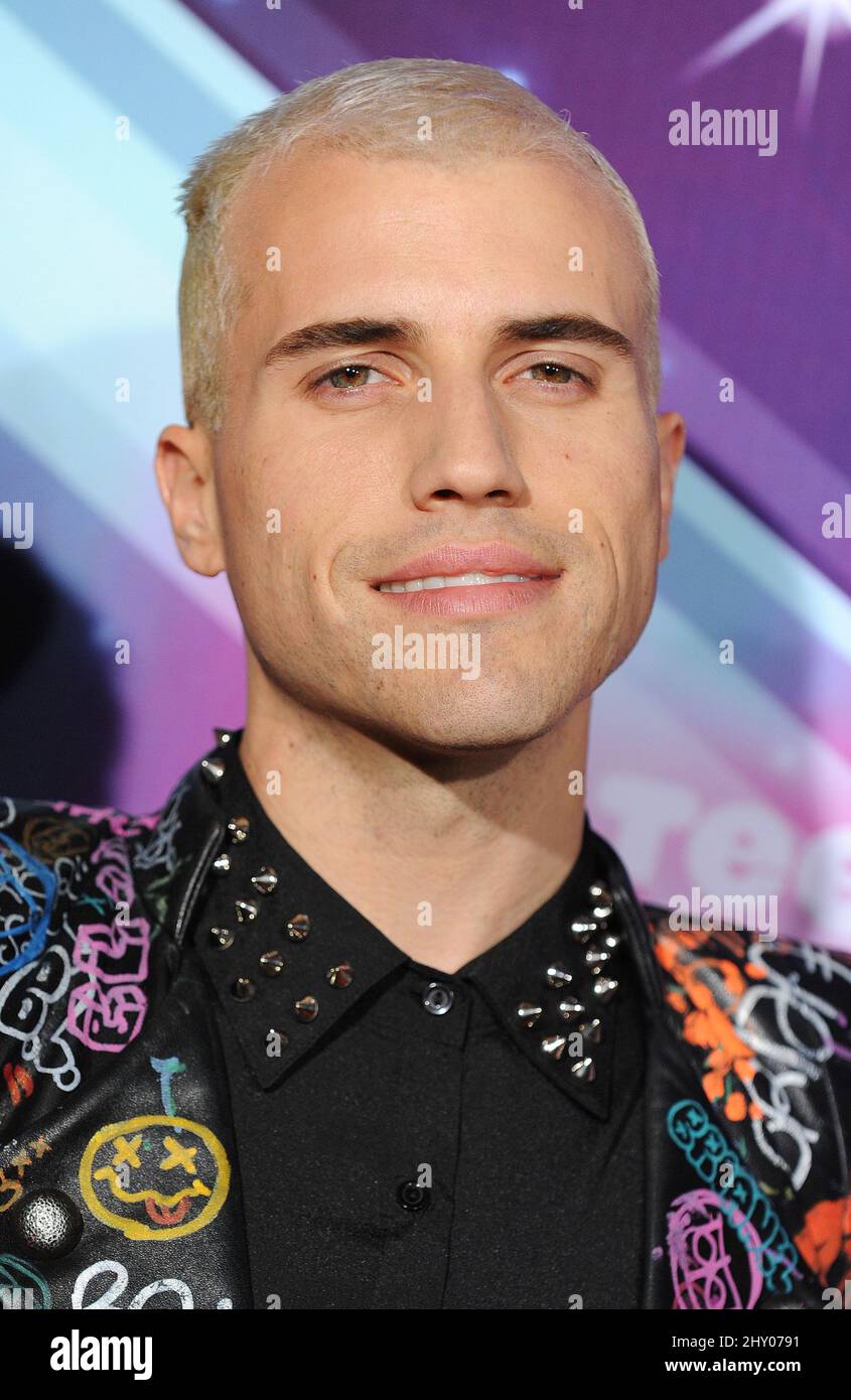 Tyler Glenn of Neon Trees arriving at the 2012 Halo Awards at the ...