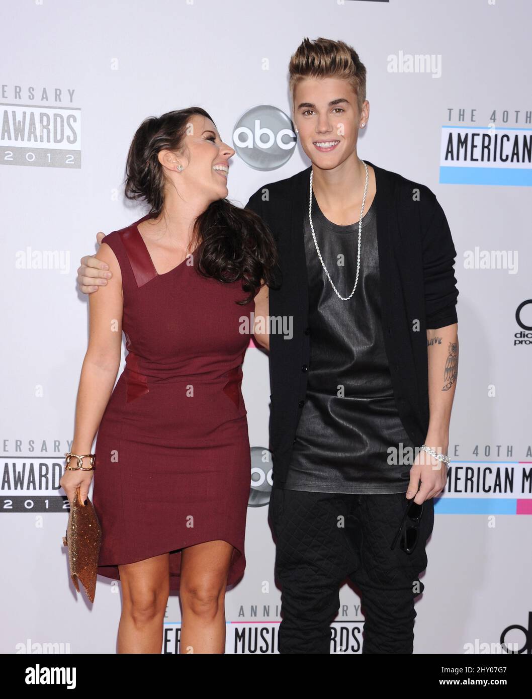 Justin Bieber and mom Pattie Mallette attends The 40th Anniversary ... Justin Bieber and mom Pattie Mallette attends The 40th Anniversary ...