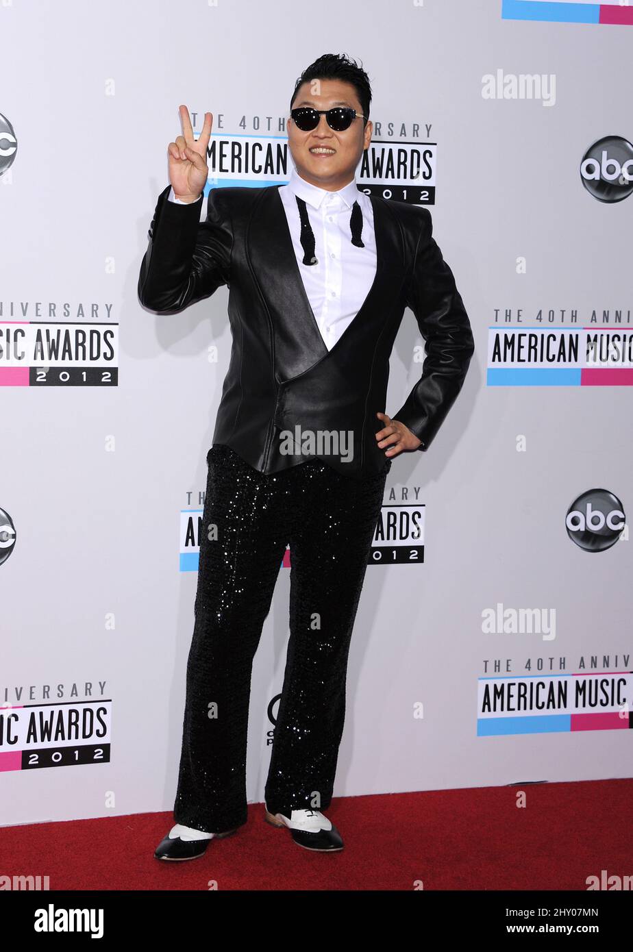 PSY attends The 40th Anniversary American Music Awards held at the ...