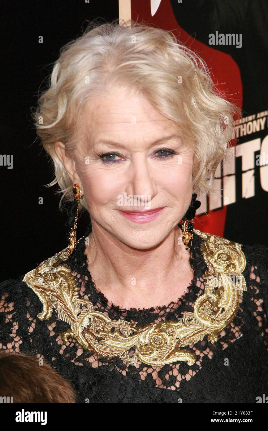 Helen Mirren attending the Hitchcock Premiere held at Samuel Goldwyn ...