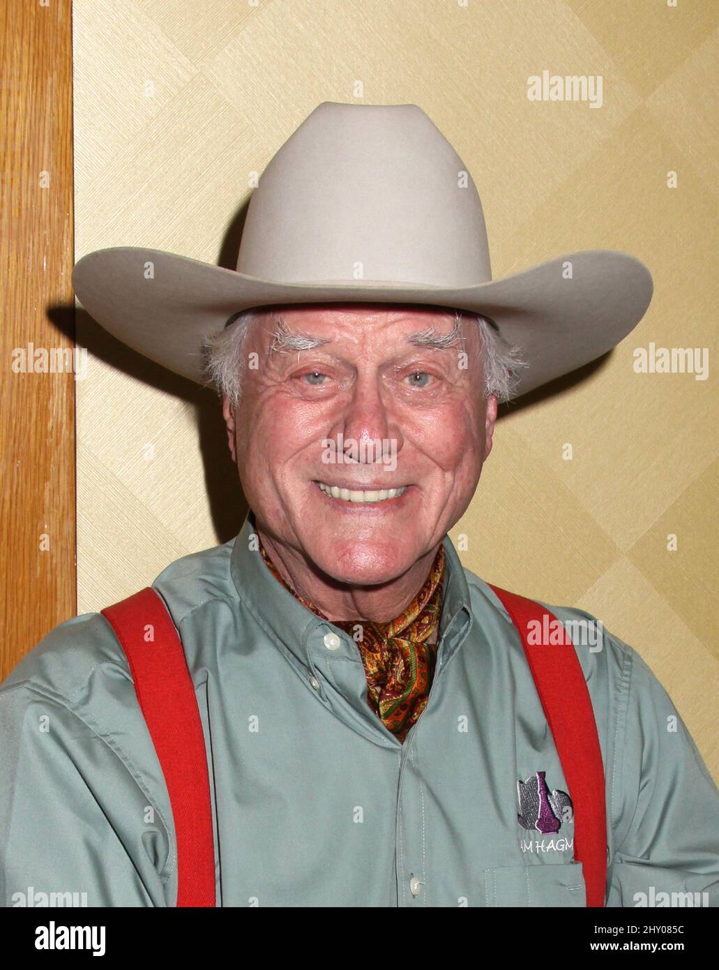 Larry Hagman during the Chiller Theatre Film Expo held at the Hilton ...