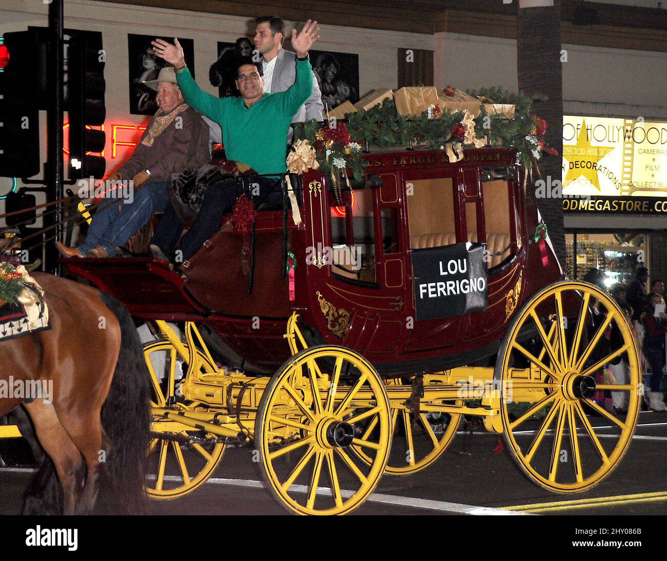 Lou Ferrigno, Louis Ferrigno Jr. arriving at the 2012 Hollywood ...