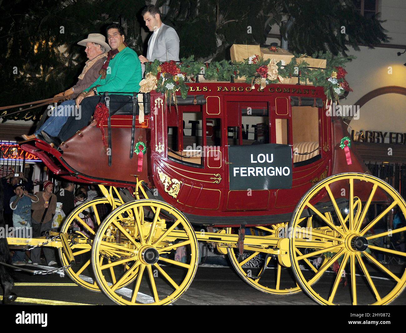Lou Ferrigno, Louis Ferrigno Jr. arriving at the 2012 Hollywood ...