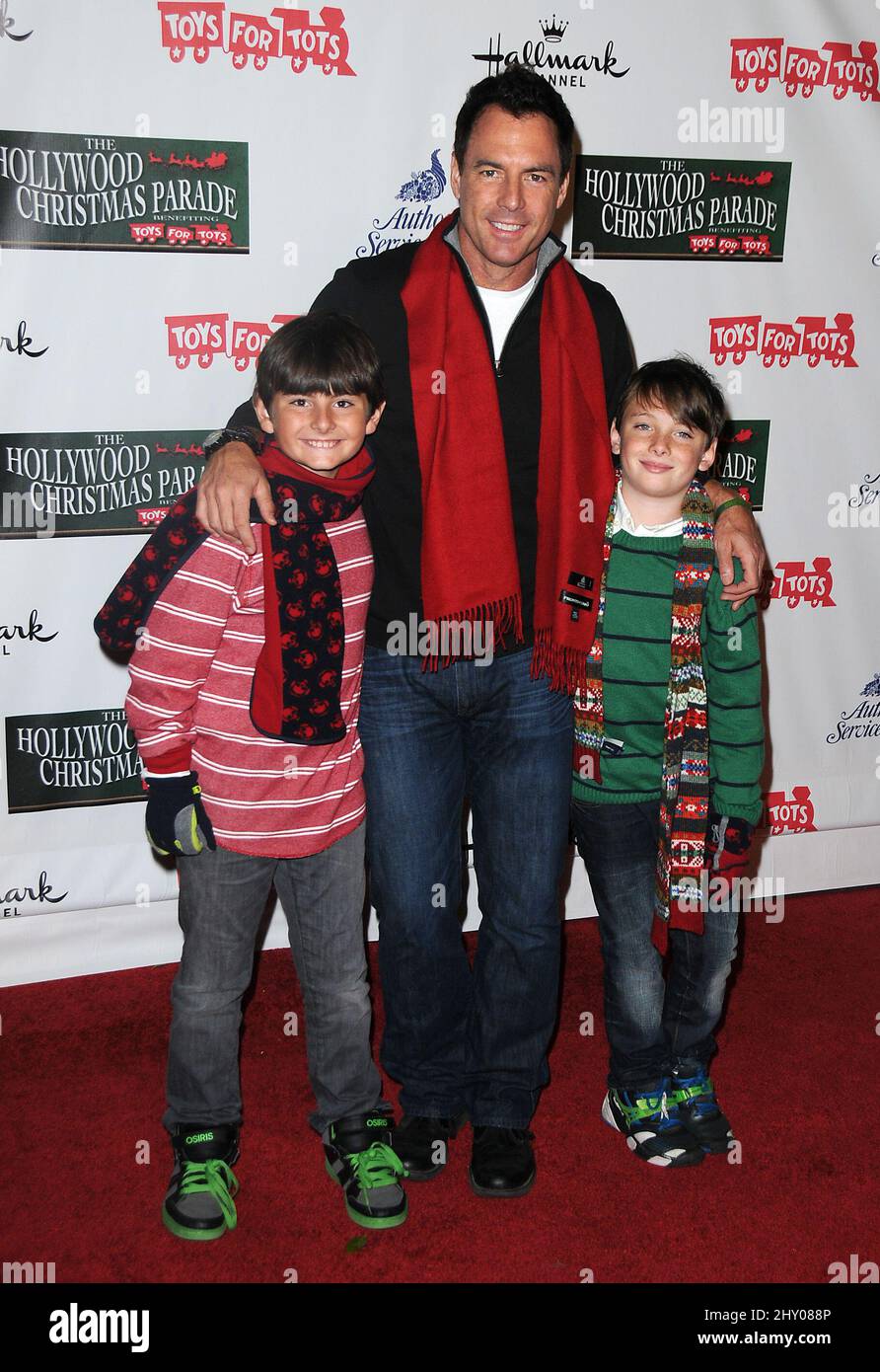 Mark Steines arriving at the 2012 Hollywood Christmas Parade in Hollywood, California Stock ...