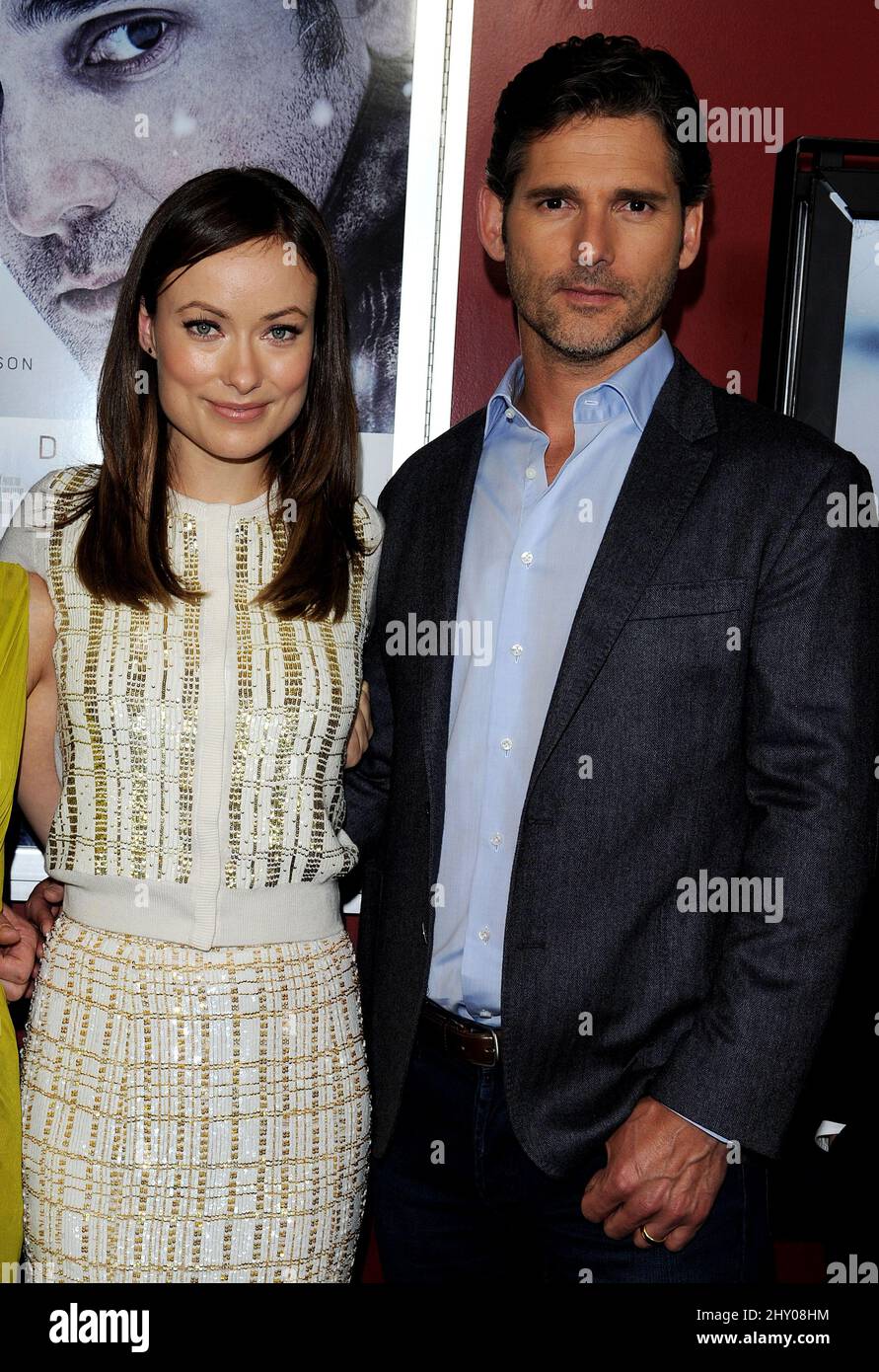 Olivia Wilde and Eric Bana attends the "Deadfall" Los Angeles Premiere ...