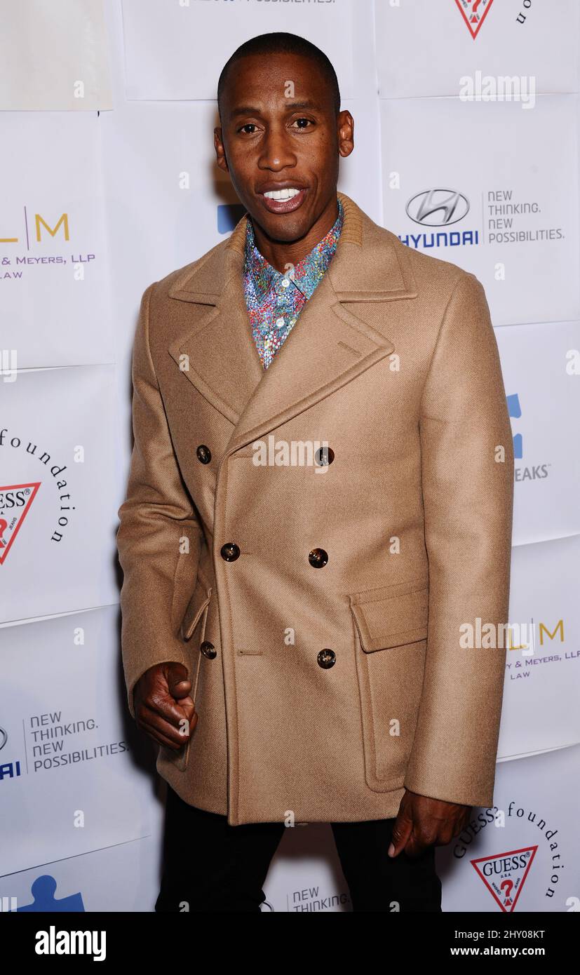 Raphael Saadiq attends Autism Speaks "Blue Tie-Blue Jean Ball" at ...