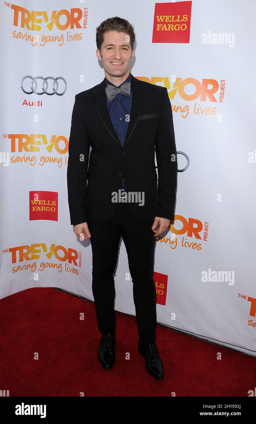 Matthew Morrison attending "Trevor Live" Event Honoring Katy Perry held ...