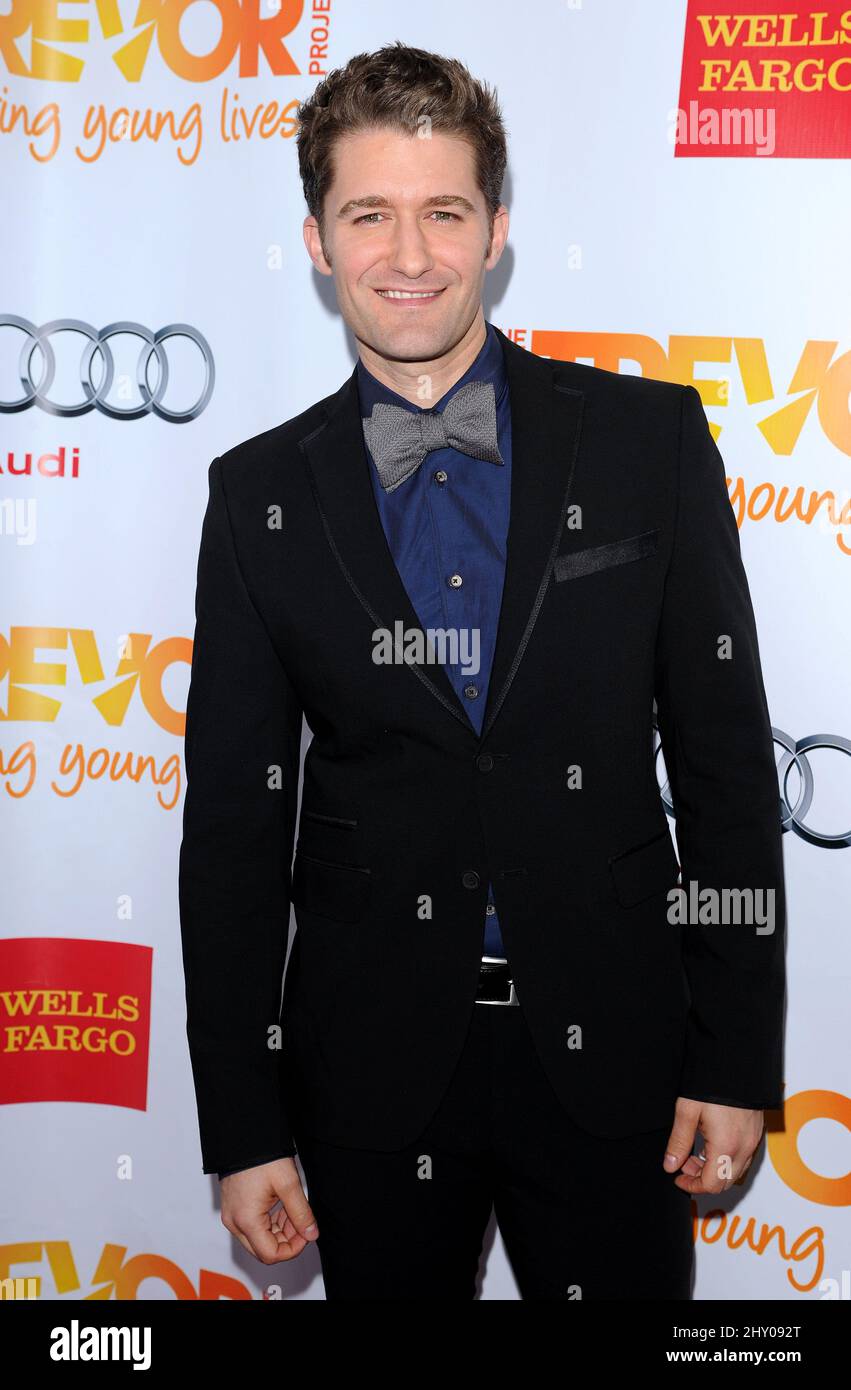 Matthew Morrison attending "Trevor Live" Event Honoring Katy Perry held ...